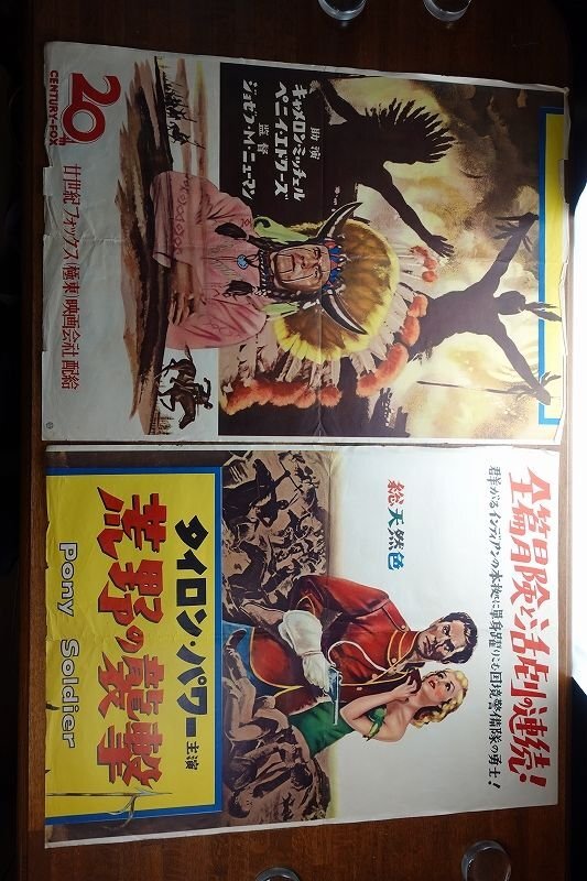 Yahoo!オークション - 長X037//B2判2シート 立看映画ポスター【荒野の...