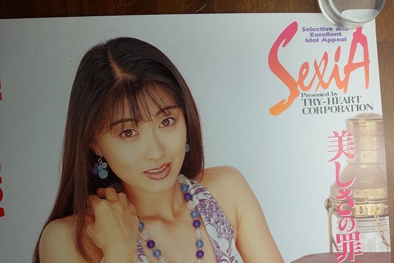 Yahoo!オークション - 長 PX213/B2版ポスター 有賀美穂/TRY-HEART/Sexi...