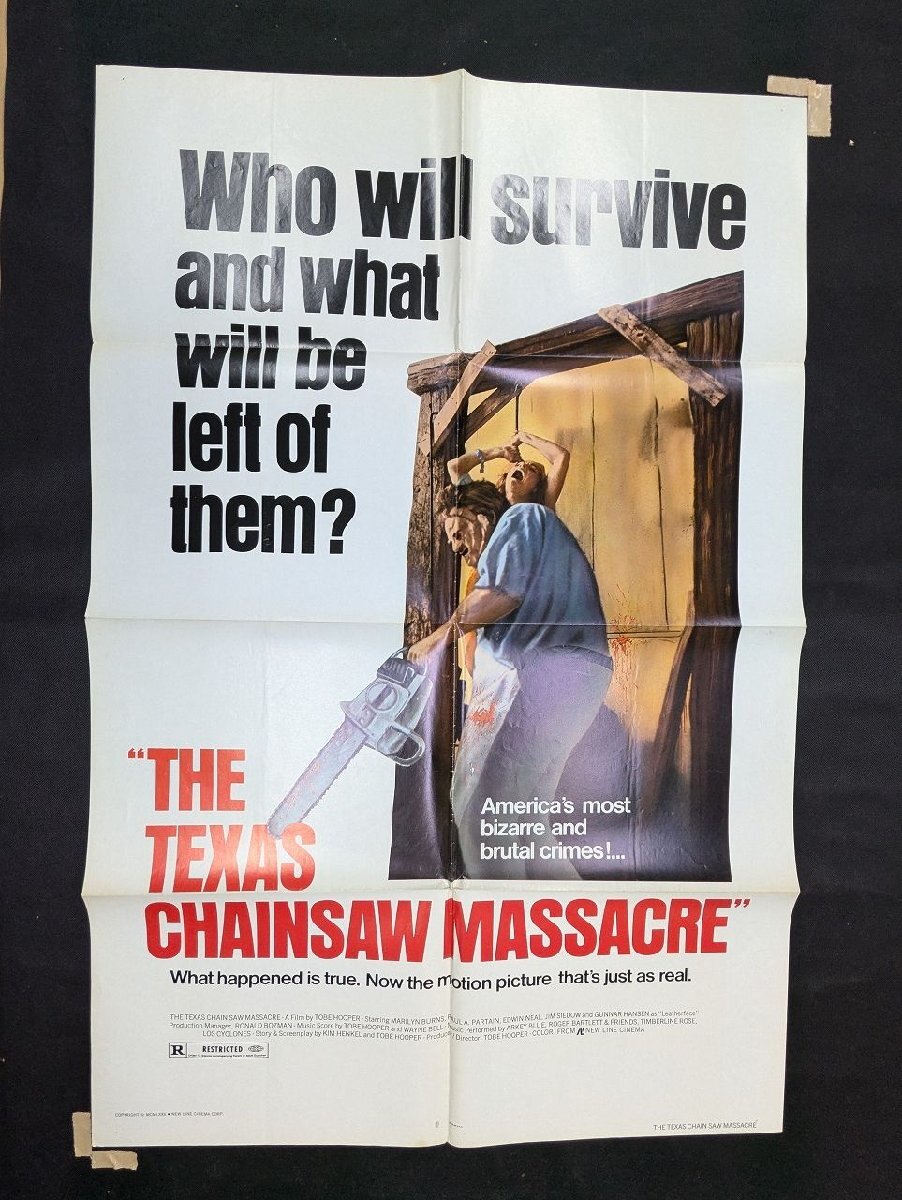 Yahoo!オークション - 長E367/US版1sh 映画ポスター【The Texas Chains...