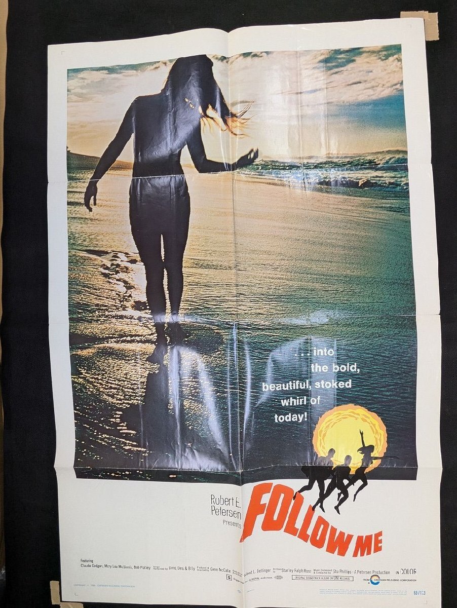 Yahoo!オークション - 長E107/US版1sh 映画ポスター【 follow me 】監...