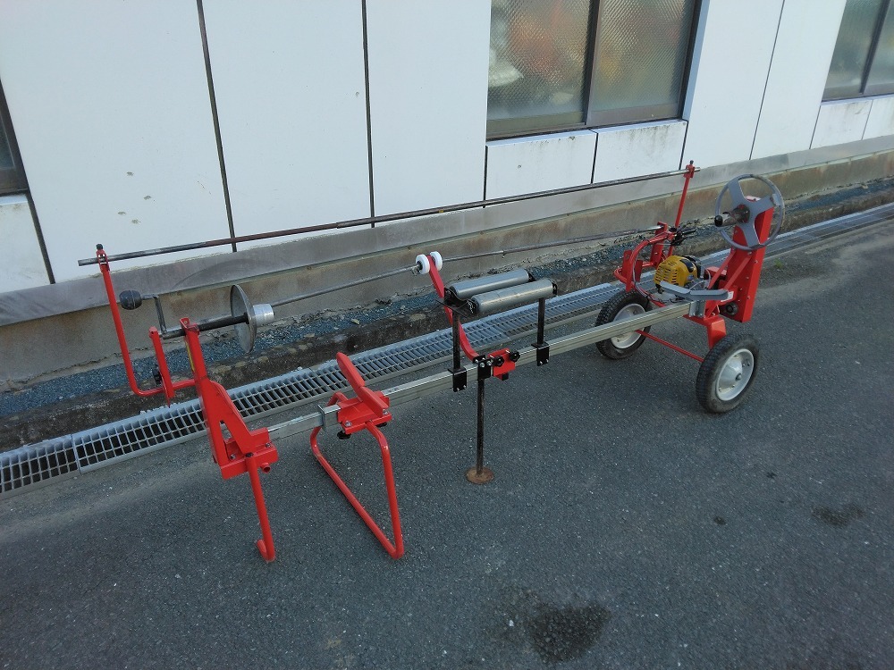 Yahoo!オークション - 【H-2972】中古品 MINORU / みのる シート巻取機...