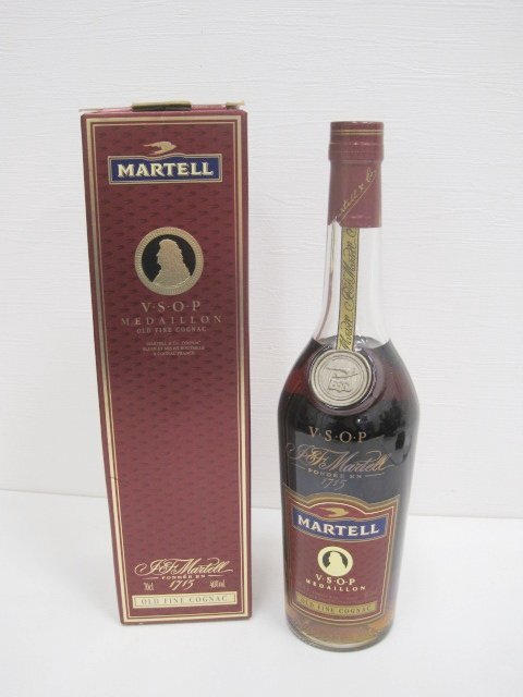 MARTELL V.S.O.P MEDAILLON 1715 ブランデー 700ml(マーテル)｜売買されたオークション情報、yahooの商品情報をアーカイブ公開 - オークファン ...