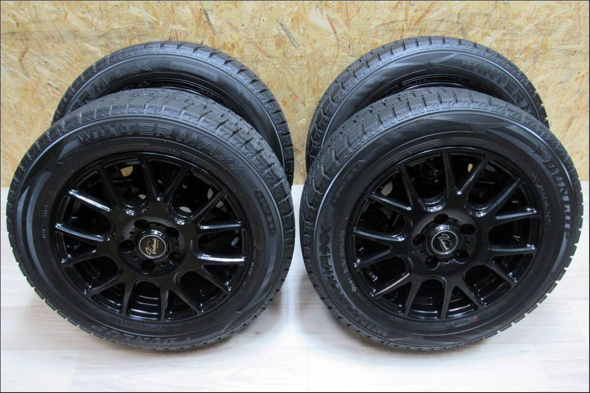 Yahoo!オークション - 6336 ダンロップ・185/60R15冬・2021年・タイヤ...