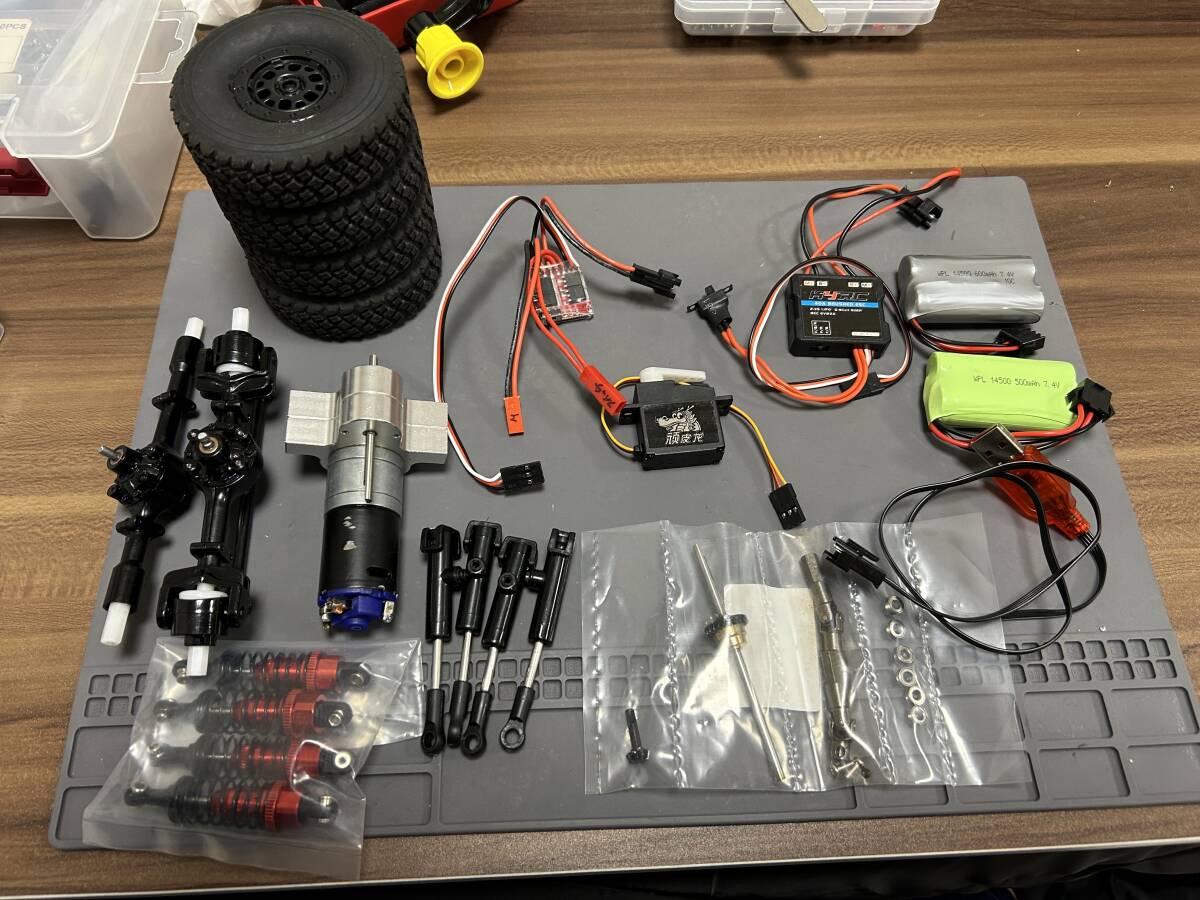 Yahoo!オークション - WPL C24 ハイラックスボディ C54シャーシベース ...