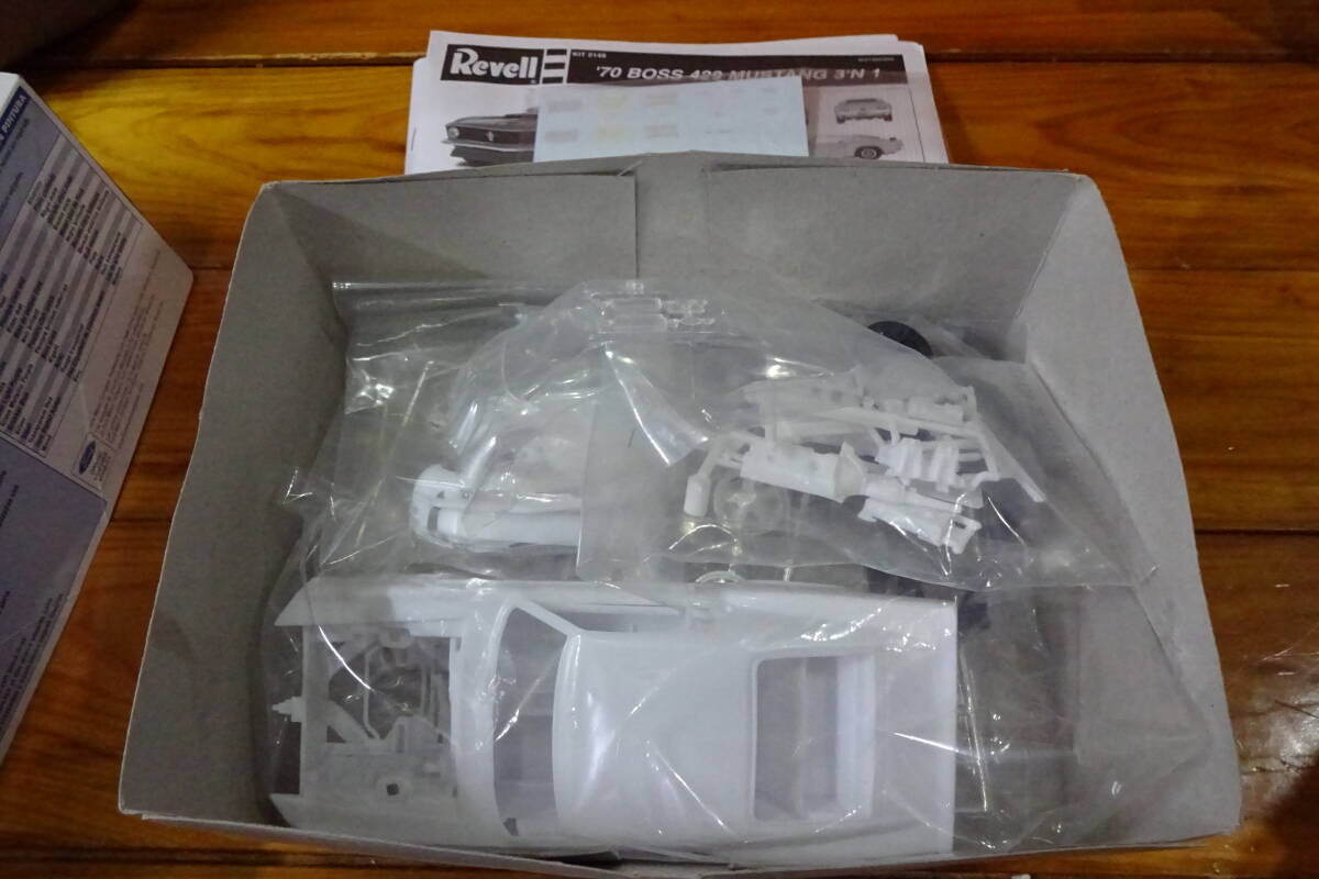 Yahoo!オークション - Revell 1/24 70 Mustang boss429 3n1