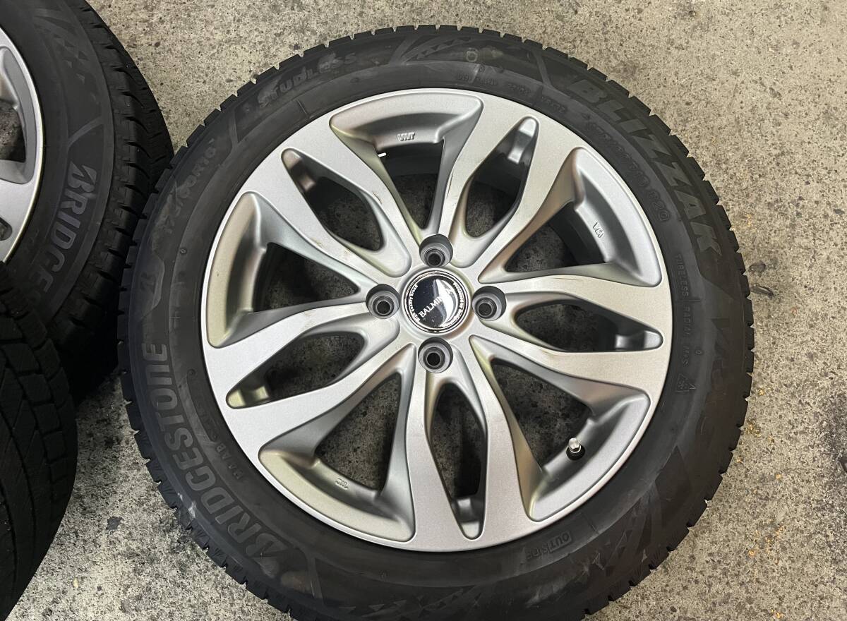 Yahoo!オークション - クロスビー ブリザック 175/60R16 VRX3 バリ溝 2...