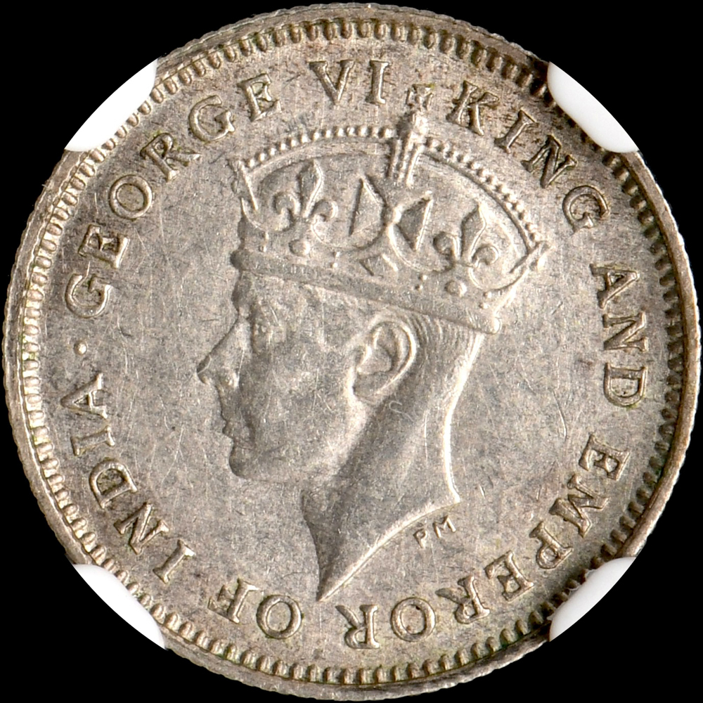 Yahoo!オークション - 土終 【NGC UNC D】1945 イギリス領ギアナ 4P銀...