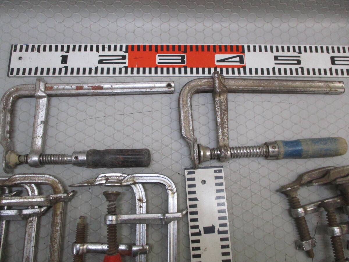 Yahoo!オークション - F型クランプ 各種各サイズまとめて14点 D-132