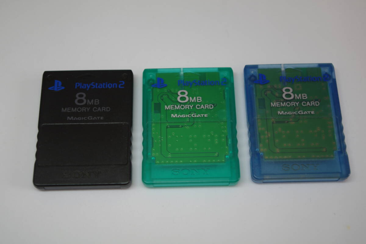 Yahoo!オークション - PS2 8MB メモリーカード 3個 T5