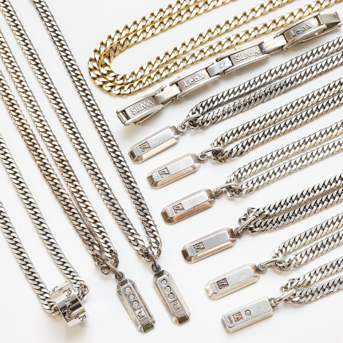 おたからや Leda SILMA/ゲルマニウム 925等 ブレス ネックレス 約356.5g ダイヤ入り 地金製品 C-B36143(磁気)｜売買されたオークション情報、yahooの商品情報を ...