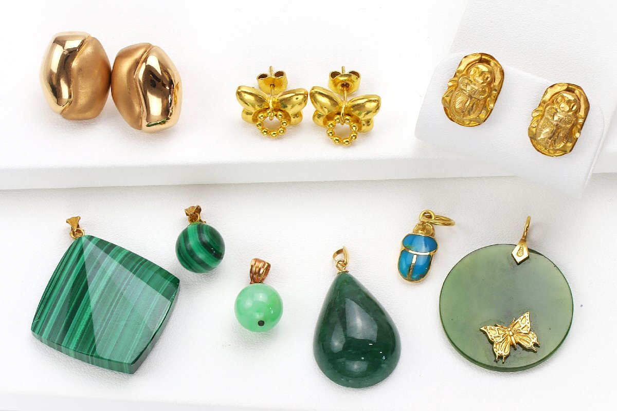 Yahoo!オークション - おたからや K18/750刻印・K23～K24相当品等 ジュ...