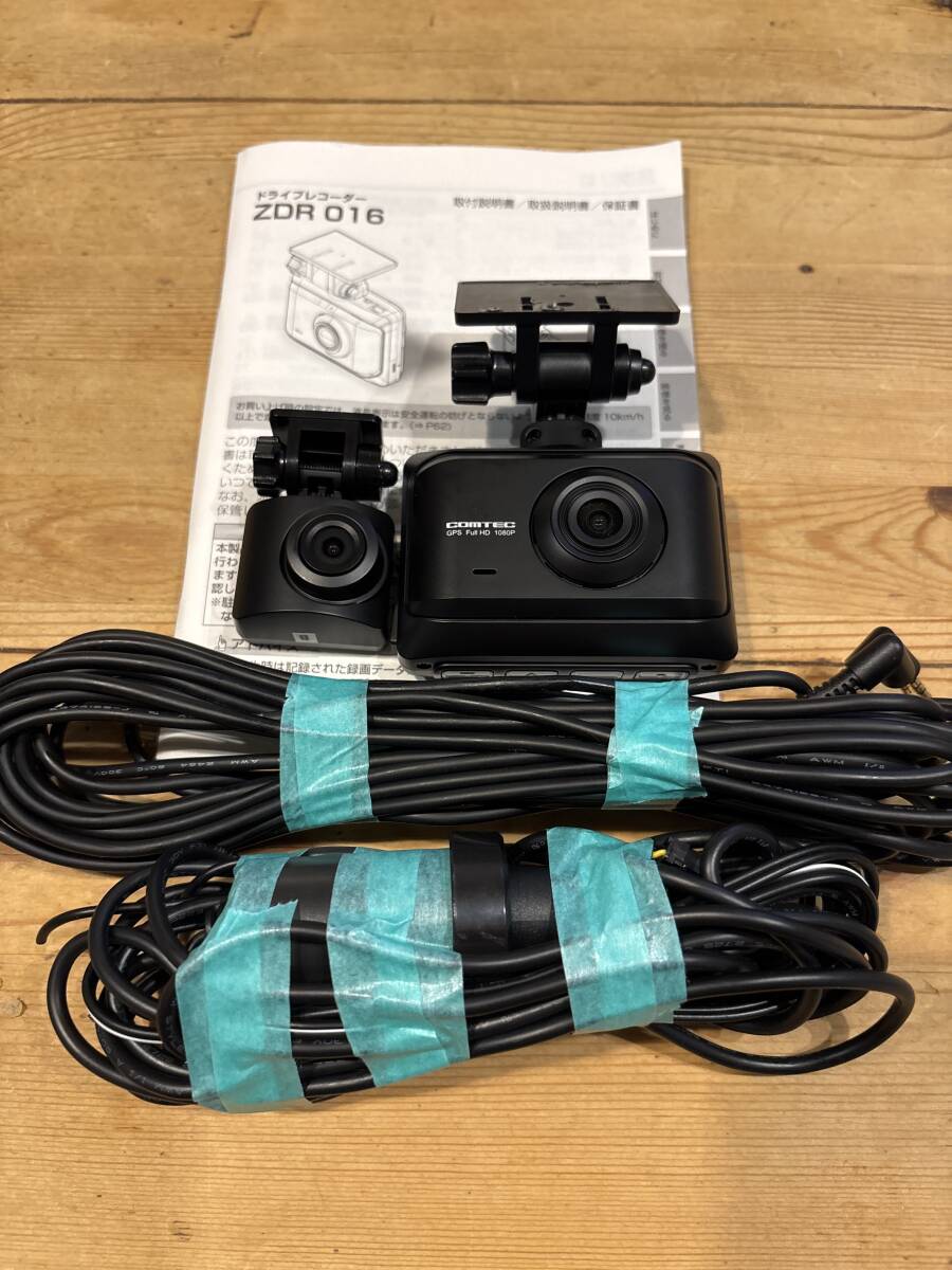 Yahoo!オークション - COMTEC ZDR 016 ドライブレコーダー前後