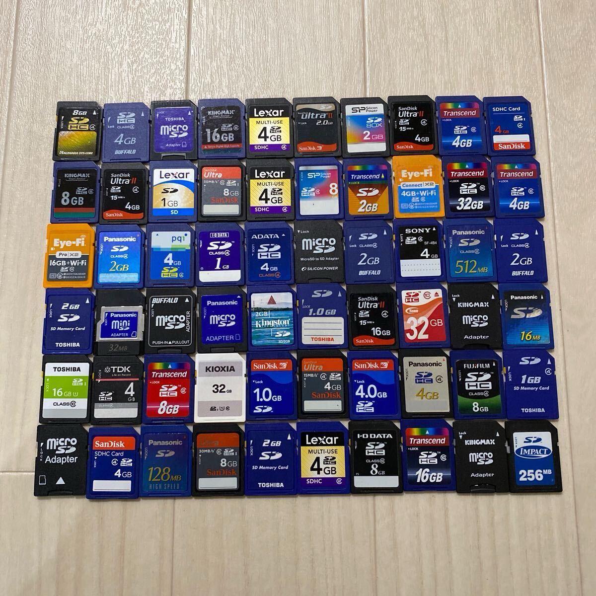 Yahoo!オークション - 動作未確認 SDカード 大量 まとめて 60枚 送料...