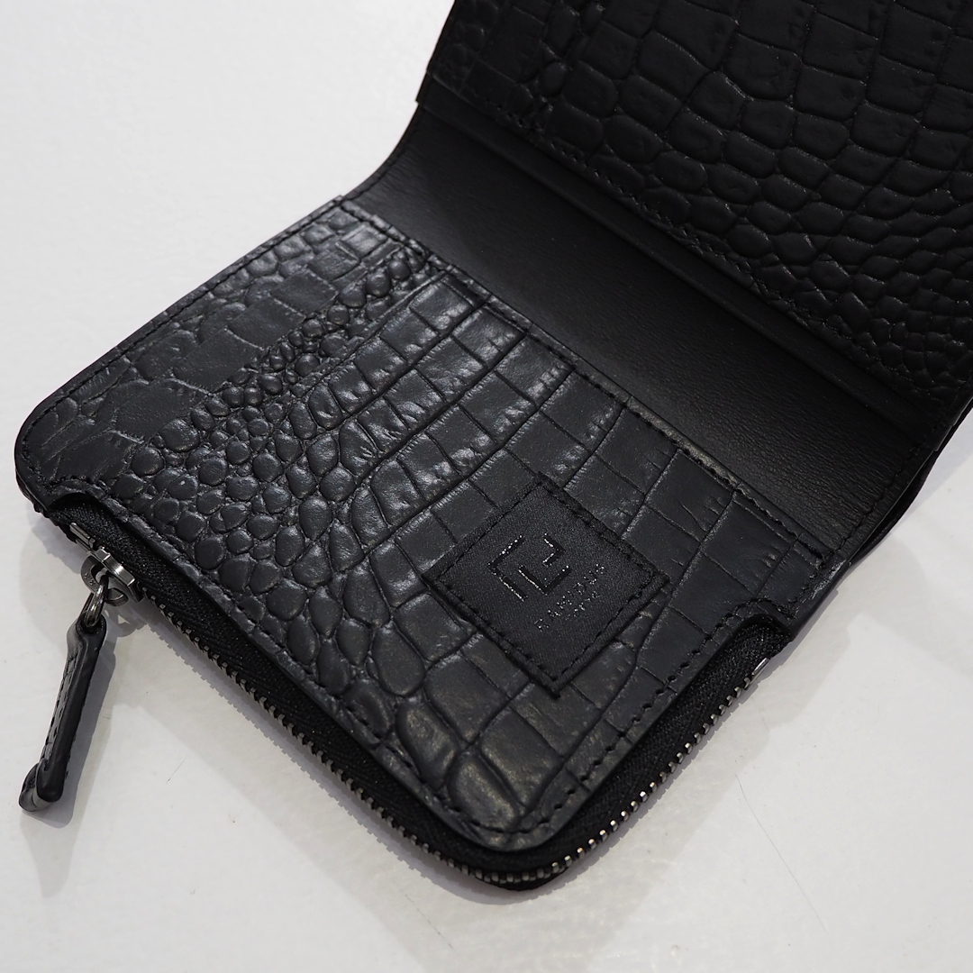 Yahoo!オークション - 新品 定価25300円 ラミダス 型押し クロコ 本革 ...