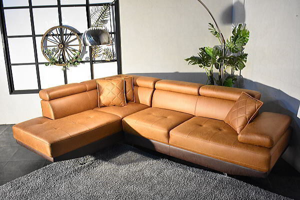 Yahoo!オークション - 新品 新素材ファブリック幅260cm大型カウチソフ...