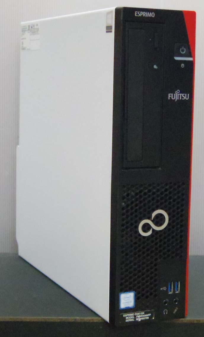 富士通 デスクトップ型PC ESPRIMO D587/SX FMVD3300FP 第7世代 Intel Core i5-7500 3.40GHz メモリ8GB HDD320GB ...