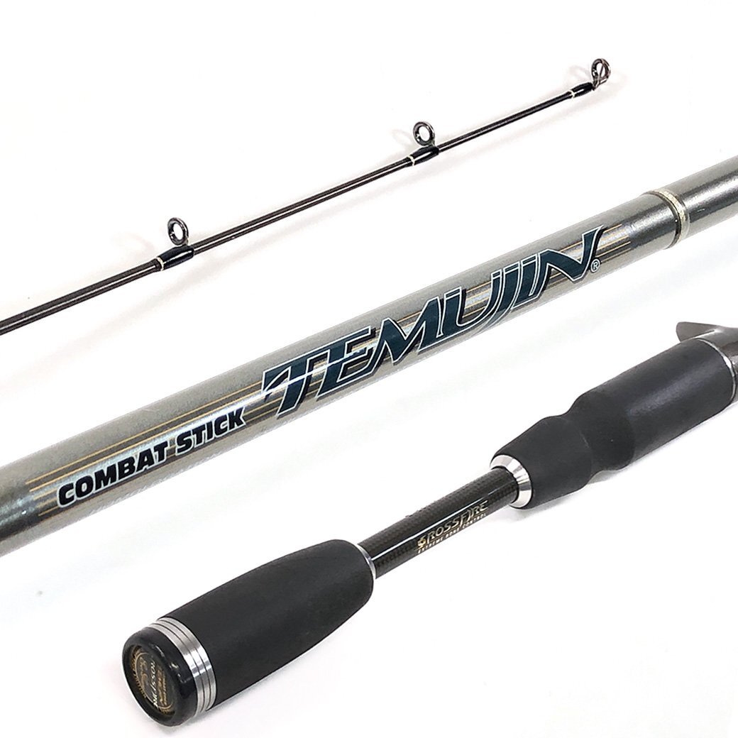 K エバーグリーン コンバットスティック テムジン スティード TXFC-66MR ベイトロッド 1ピース |EVERRGREEN TEMUJIN The STEED バス釣り(エバーグリーン ...