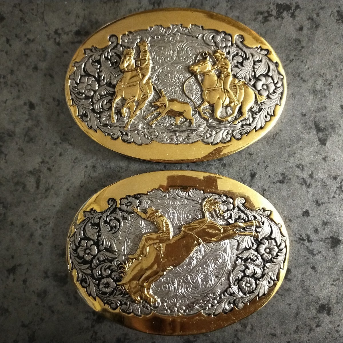 Yahoo!オークション - バックル 2個セット 24KGP