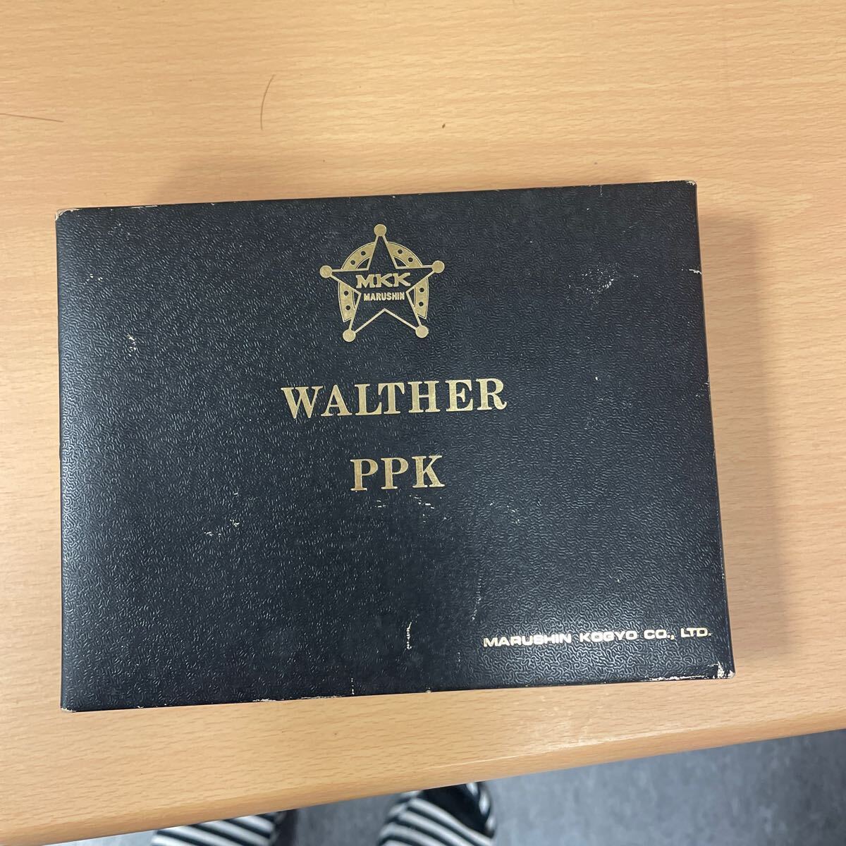Yahoo!オークション - 【508】ワルサー ppk モデルガン 箱のみ