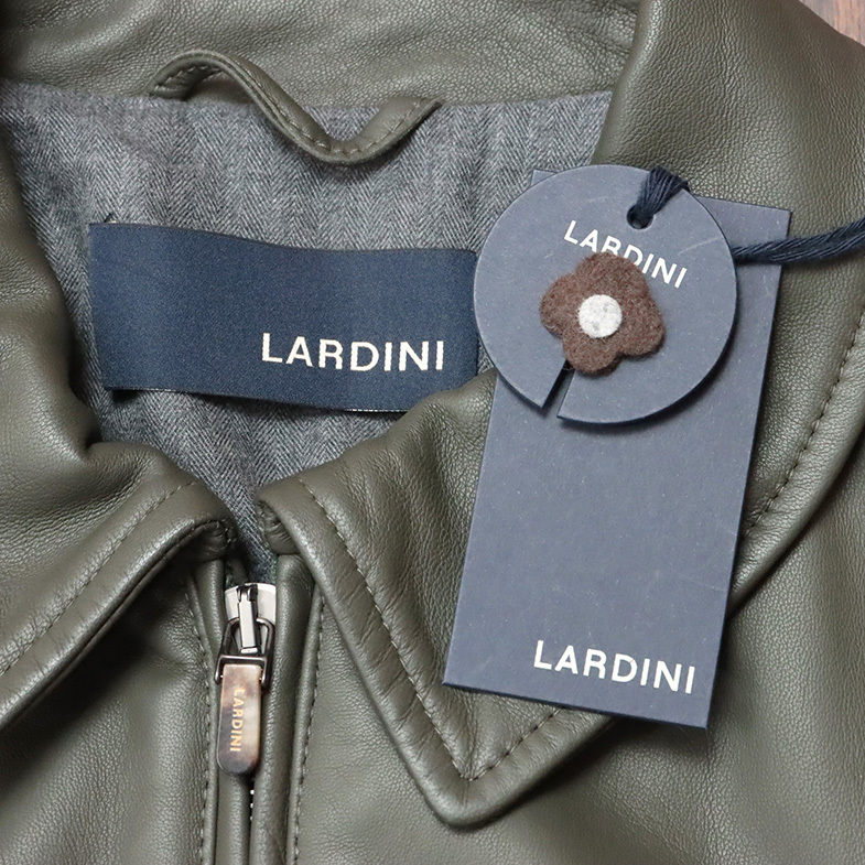 Yahoo!オークション - 1円/秋冬/LARDINI/44サイズ/訳 レザーブルゾン I...
