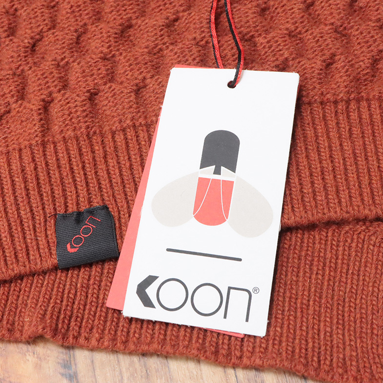 Yahoo!オークション - 1円/Koon/マフラー ウール混ハニカム編み 無地 ...