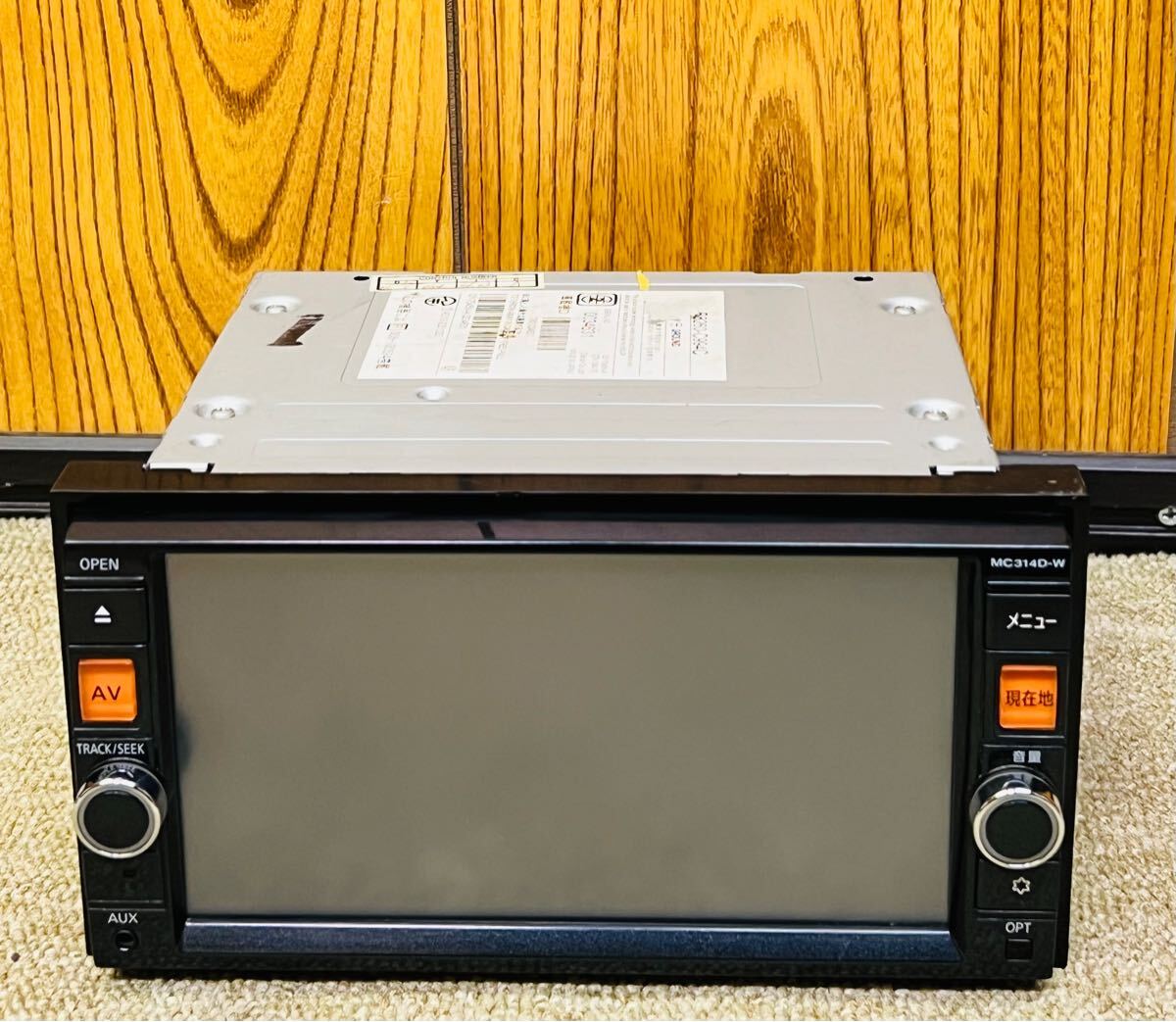 Yahoo!オークション - 日産純正ナビ MC314D-W メモリーナビ ｜BLUETOOT...