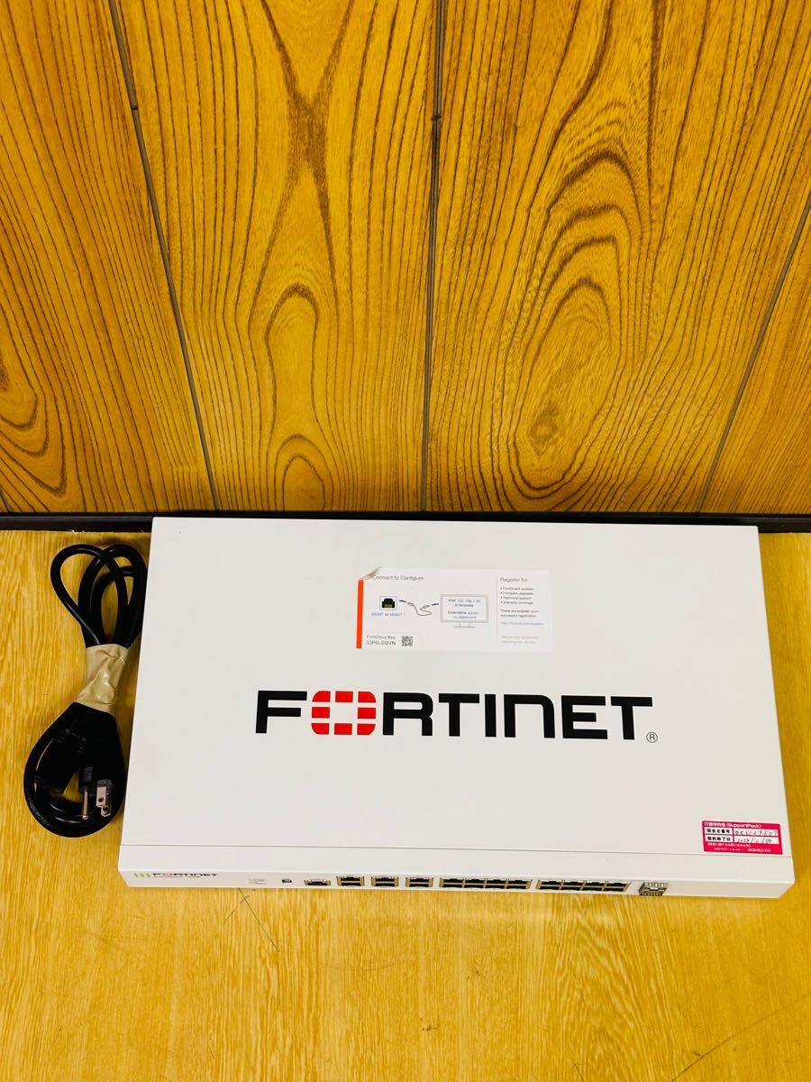 Yahoo!オークション - FORTINET Fortinet Fortigate-100E FG-100E ファ...