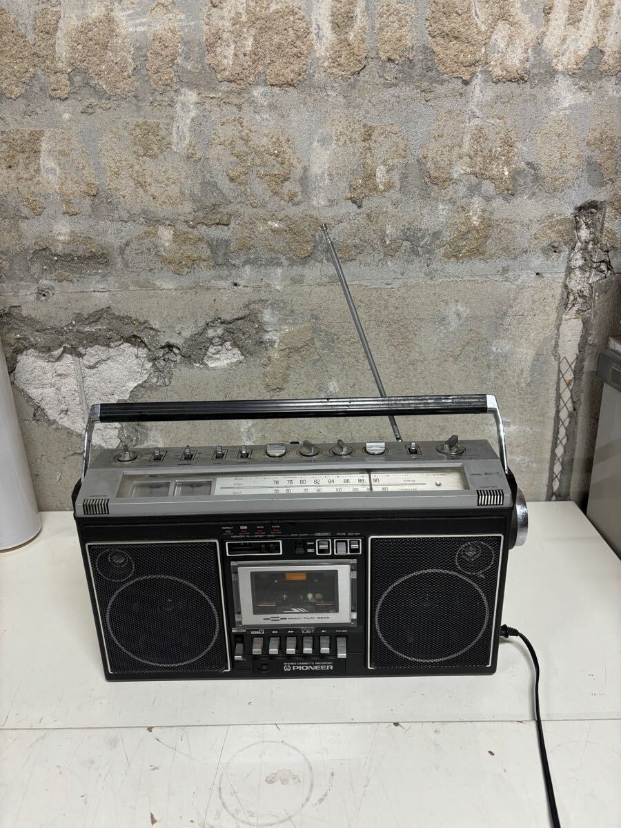 Yahoo!オークション - Pioneer SK-7 ラジカセ 昭和レトロ