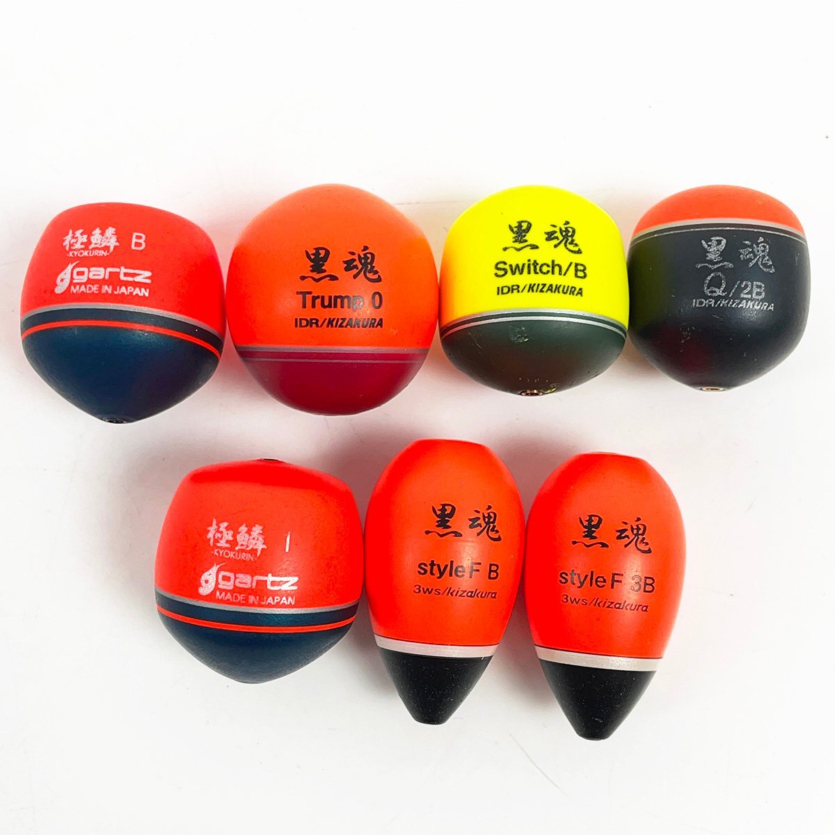 Yahoo!オークション - ウキ 浮き 7点セット キザクラ IDR 黒魂 トラン...