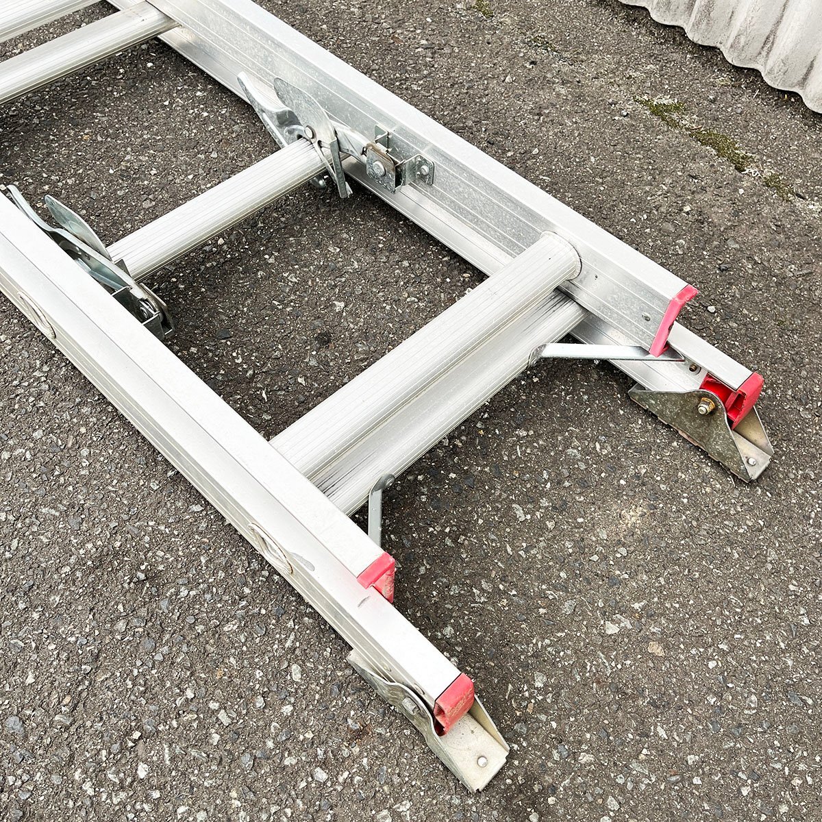 Yahoo!オークション - 引取限定 ピカ Pica 2EX-70 2連ハシゴ ハシゴ 脚...