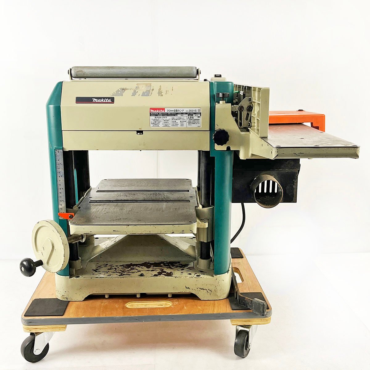 Makita マキタ 自動カンナ 2031S 替刃式 最大切削幅 312mm 100V 引取歓迎 Q386(電動かんな)｜売買されたオークション情報、yahooの商品情報をアーカイブ公開 ...