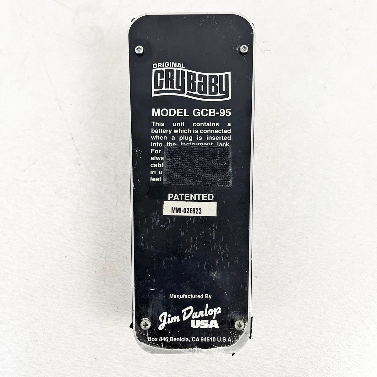 Yahoo!オークション - JIM DUNLOP ジムダンロップ GCB-95 ワウペダル C...