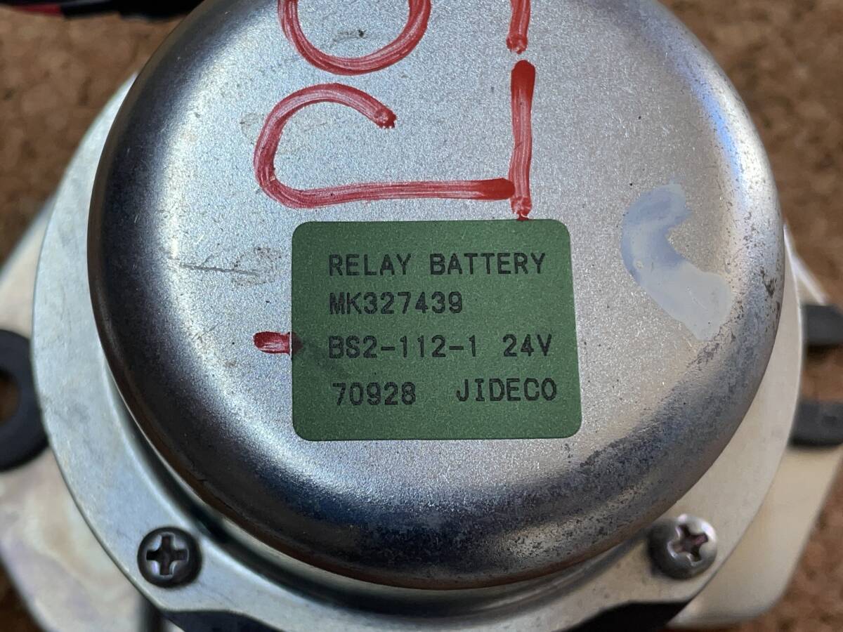 Yahoo!オークション - バッテリーリレー 三菱ふそう 元大型車用 MK3274...