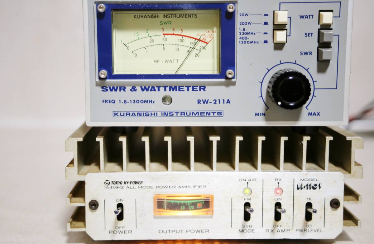Yahoo!オークション - 東京ハイパワー HL-110V 144MHz オールモード リ...