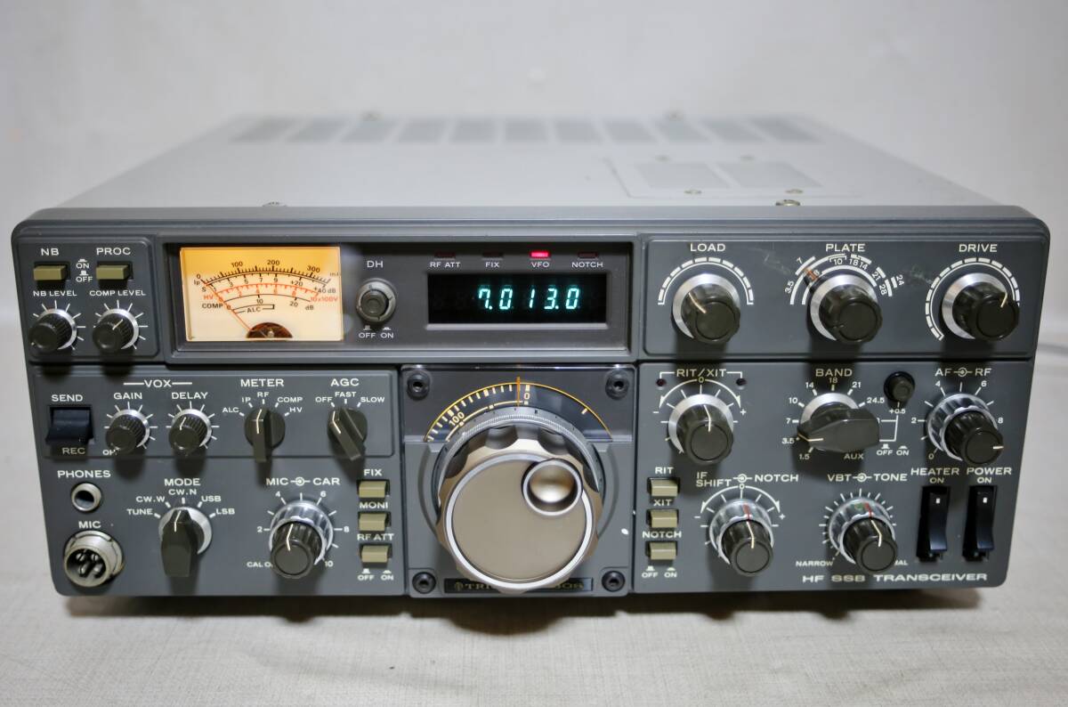 TRIO TS-830S 100W SSB/CW HFトランシーバー 無線機 み CWフィルター内臓 YG-455C / YK-88C(固定)｜売買されたオークション情報、yahooの商品情報 ...