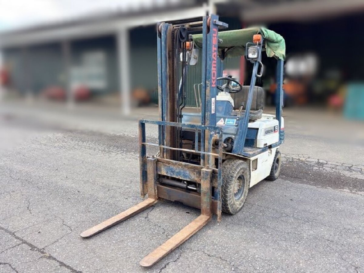 青森 要整備 コマツ フォークリフト 1.5t FG15-15 4038時間 ガソリン マニュアル サイドシフト付 引取限定 91-2411-39(農業機械)｜売買されたオークション情報 ...