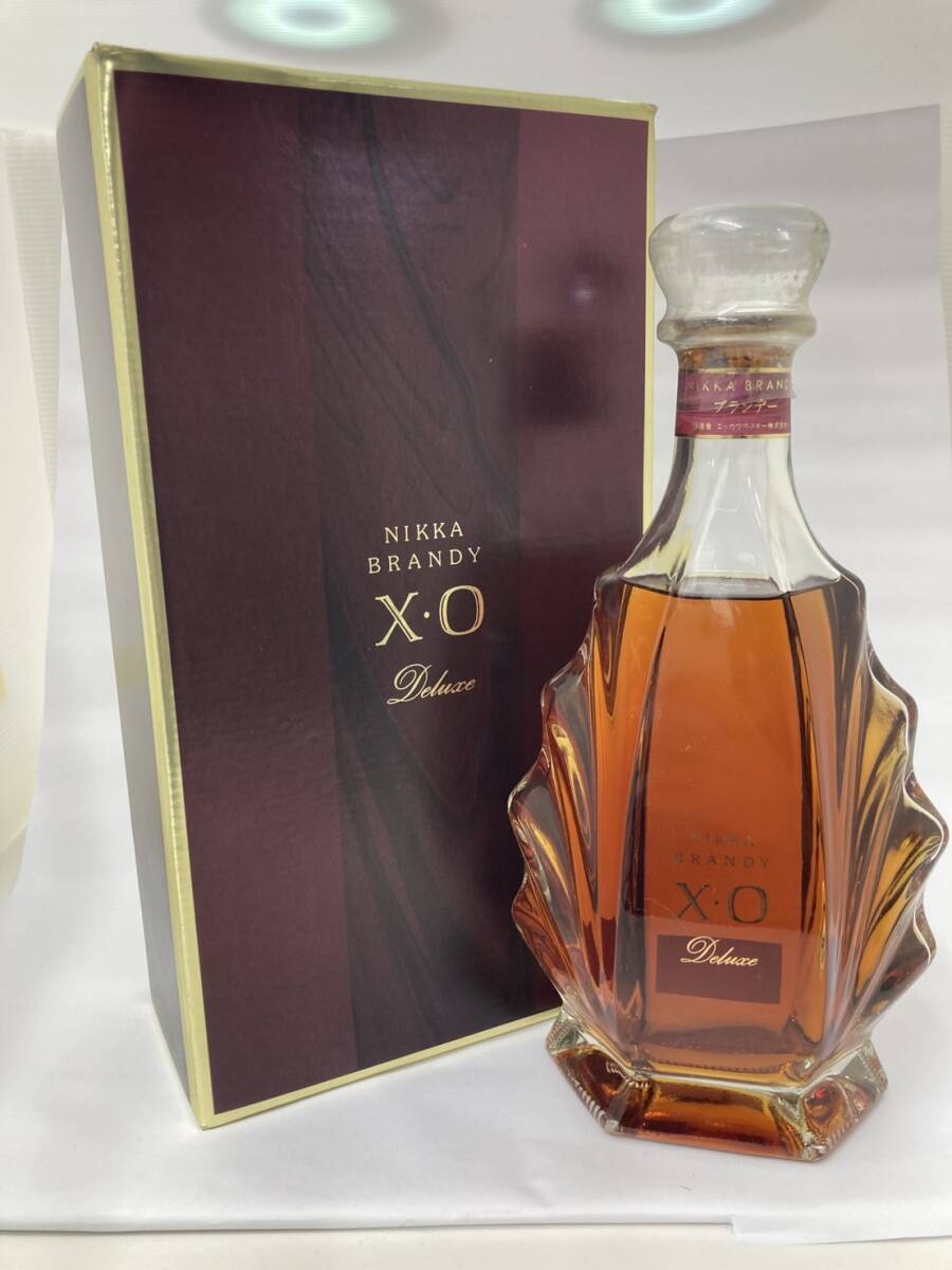 Yahoo!オークション - 【NIKKA BRANDY XO Deluxe】ニッカ ブランデー X...