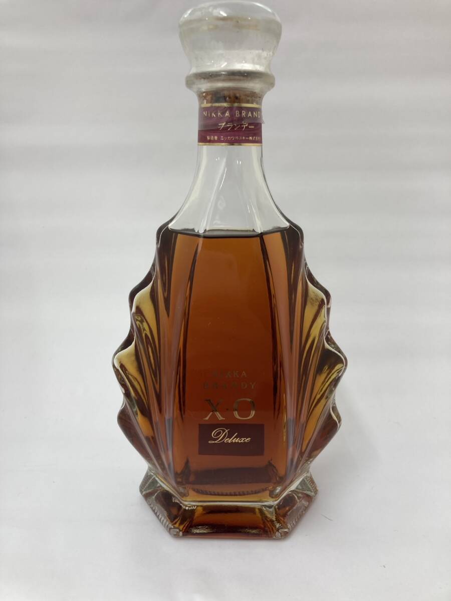 Yahoo!オークション - 【NIKKA BRANDY XO Deluxe】ニッカ ブランデー X...