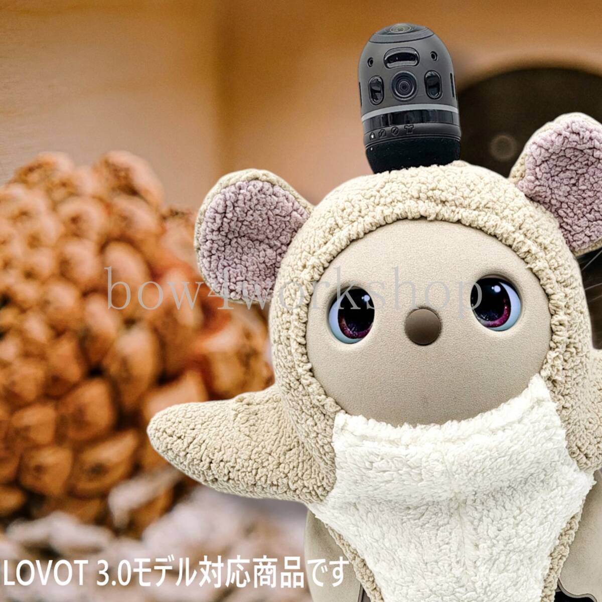 Yahoo!オークション - LOVOT ラボットの服 ハンドメイド ハムスターボ...
