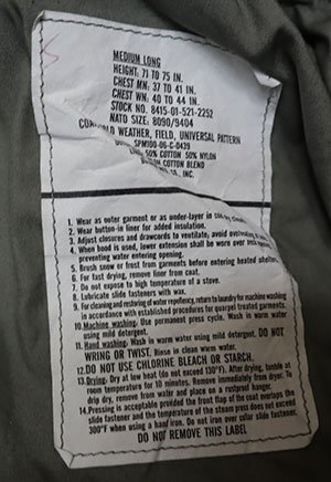 Yahoo!オークション - MJ5米軍実物ARMYアメリカ古着フィールドジャケッ...