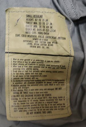 Yahoo!オークション - MJ6米軍実物ARMYアメリカ古着フィールドジャケッ...