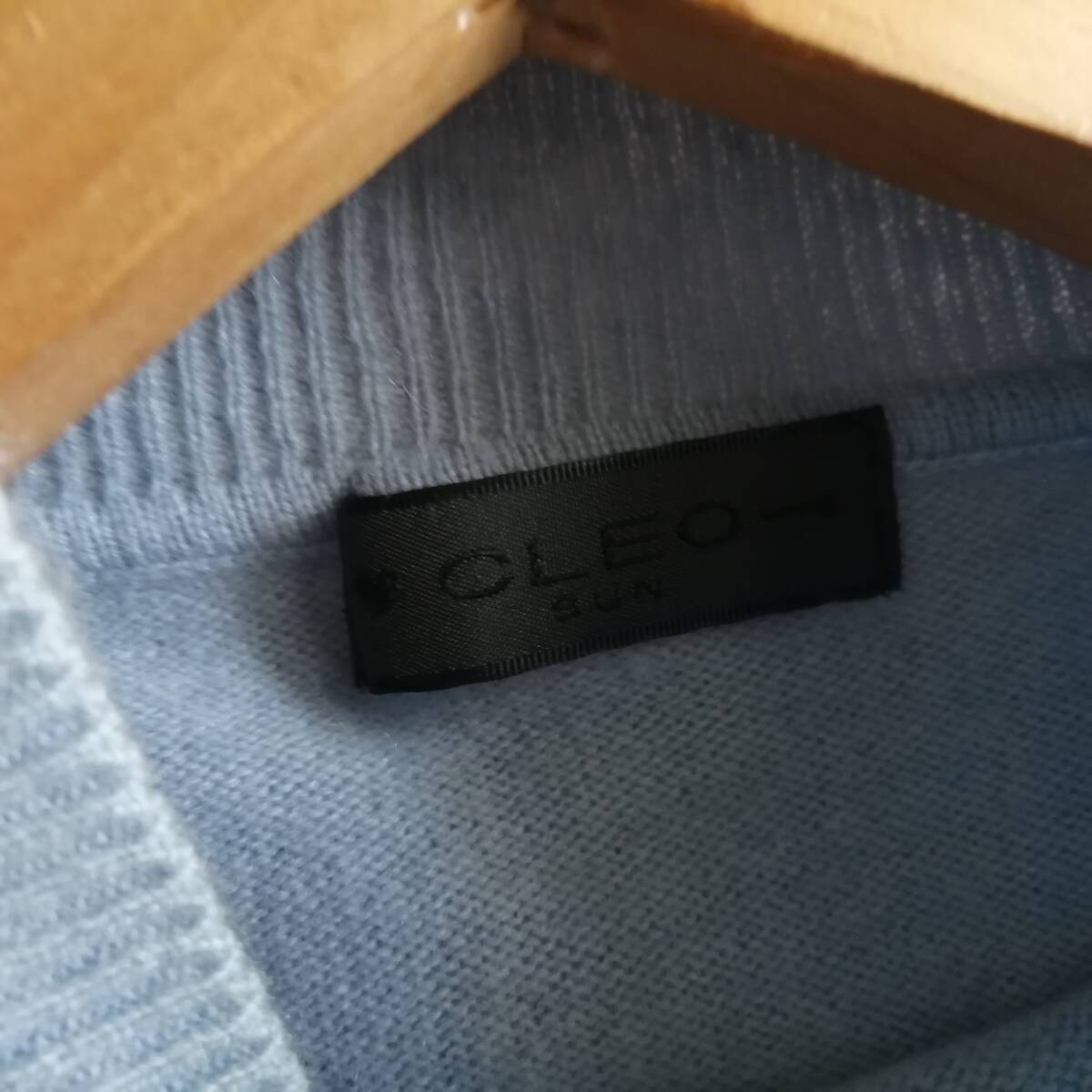 Yahoo!オークション - 訳あり CLEO SUN カシミヤニット セーター 半袖...