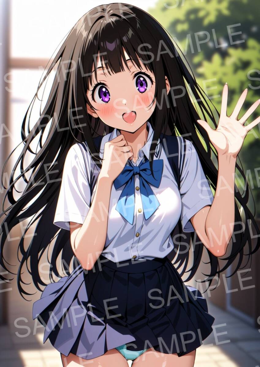 Yahoo!オークション - 12365 千反田える 氷菓 セクシー 巨乳 アニメ 水...