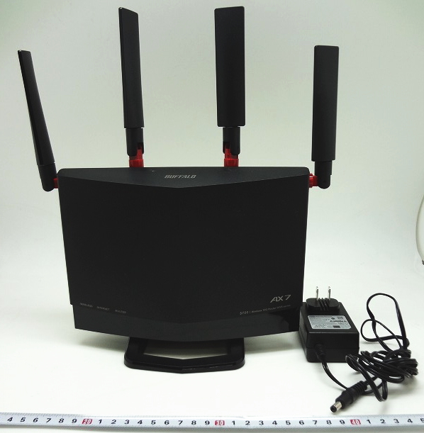 Yahoo!オークション - Kムか0532 BUFFALO バッファロー Wi-Fi WXR-5700...