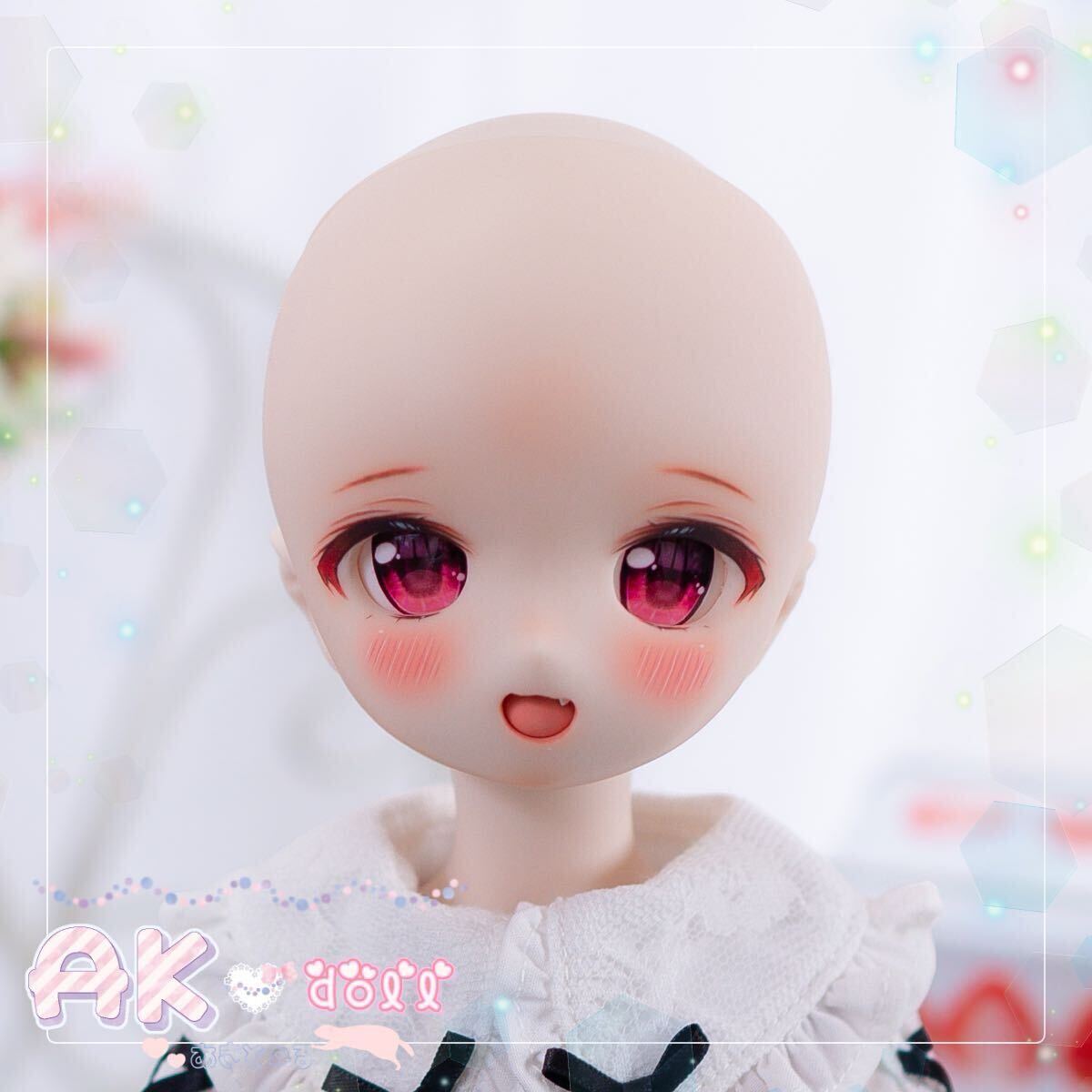Yahoo!オークション - 【AK doll】DDH-01 カスタムヘッド 開口 ソフビ...