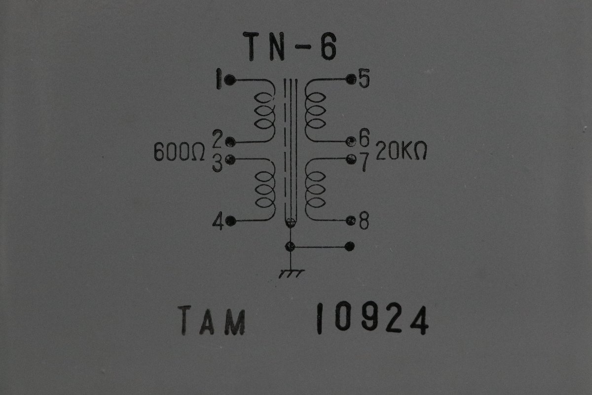 Yahoo!オークション - F TAMURA タムラ TN-6 ラインマッチングトランス...