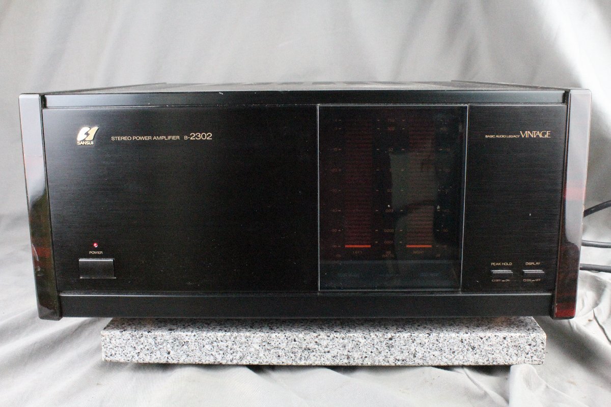 Yahoo!オークション - F SANSUI B-2302 VINTAGE サンスイ パワーアンプ