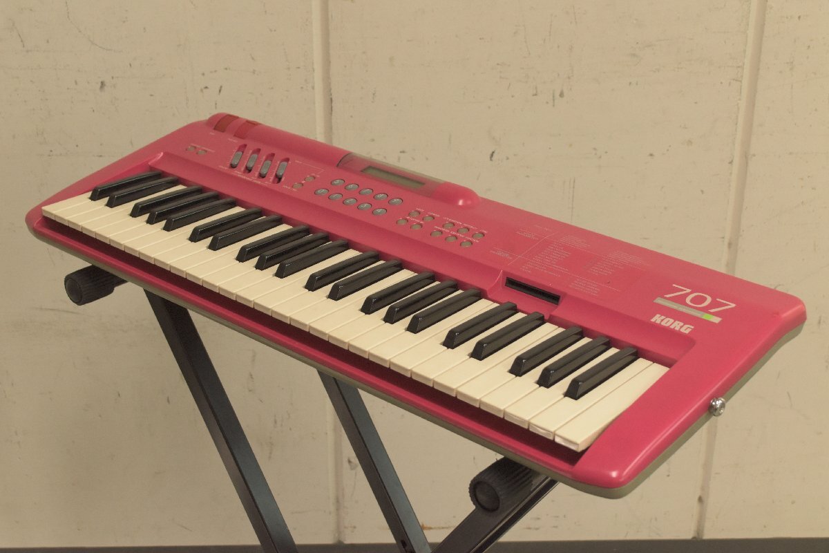Yahoo!オークション - F KORG コルグ MODEL 707 シンセサイザー キーボ...
