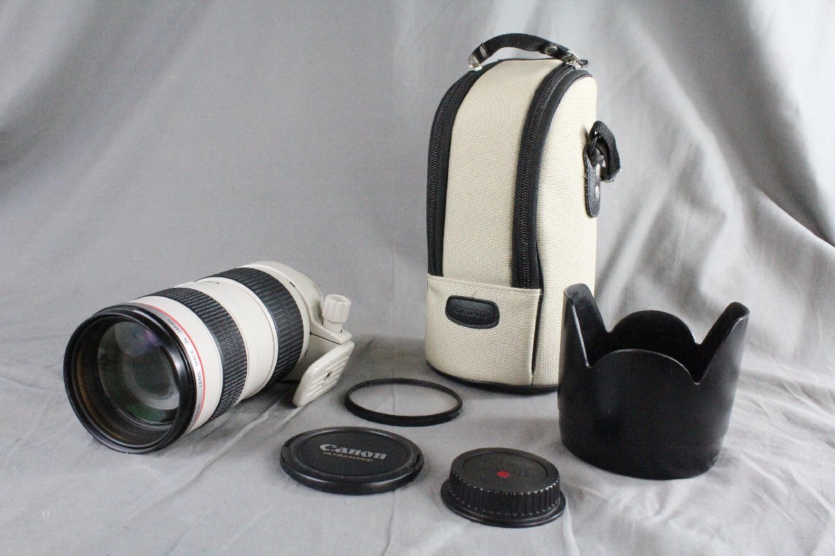 Yahoo!オークション - F Canon キヤノン ZOOM EF 70-200mm F2.8 L USM ...