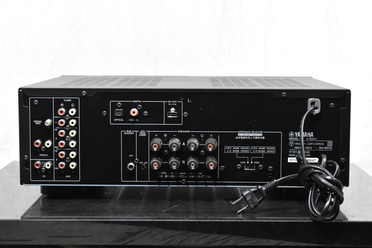 Yahoo!オークション - YAMAHA/ヤマハ プリメインアンプ A-S301